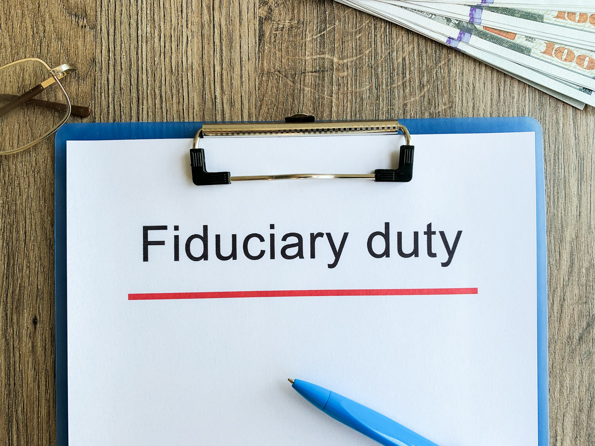 FIDUCIARY DUTY - March Board Meeting - Lake Royale Pledge